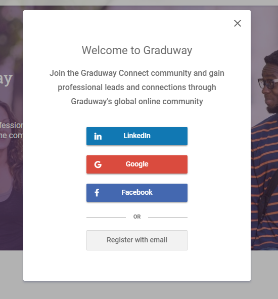 How do I register on the Graduway Platform?